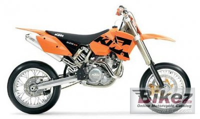 2004 KTM 525 SMC USA specifications and pictures